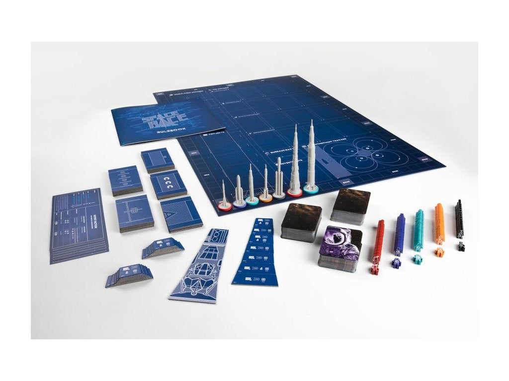 Space Race the Board Game Kickstarter Edition + 2 Expansions – Fortress ...