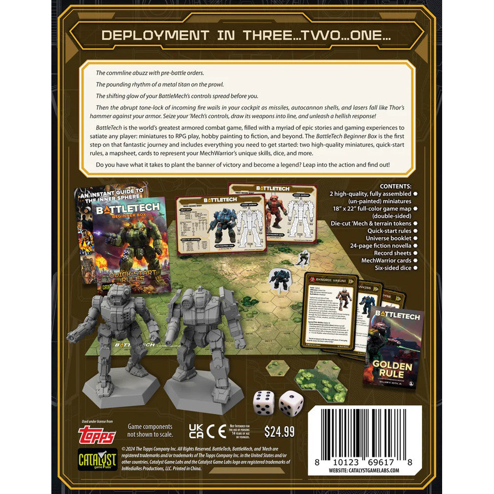 Battletech: Beginner Box (40th Anniversary) – Fortress Games