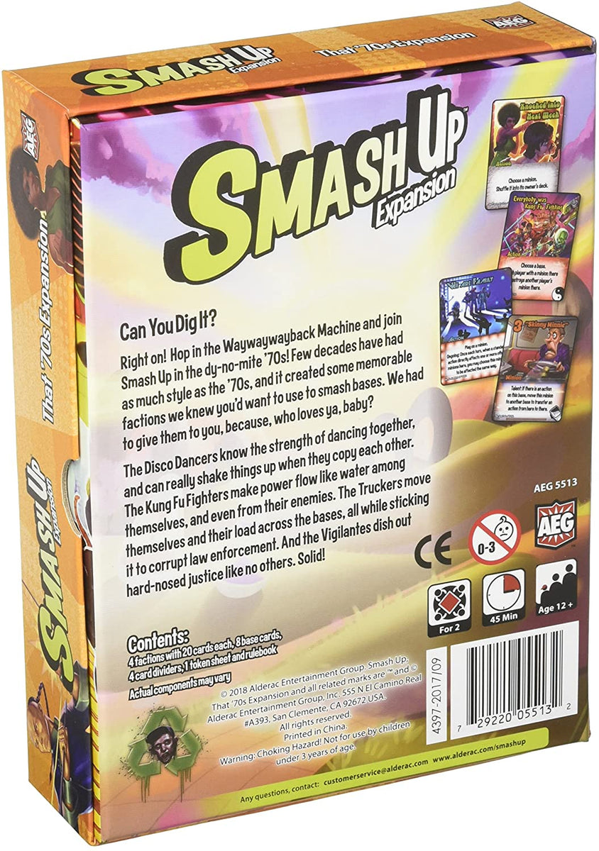Smash Up: That '70s Expansion – Fortress Games