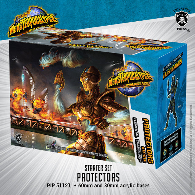 Monsterpocalypse : Elemental Champions Protectors Starter Set ...
