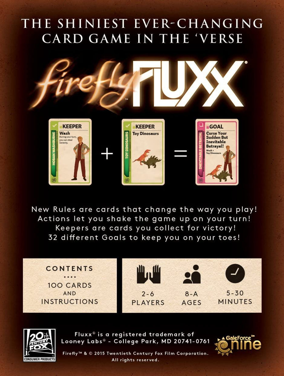 Firefly Fluxx: Upgrade Pack – Fortress Games