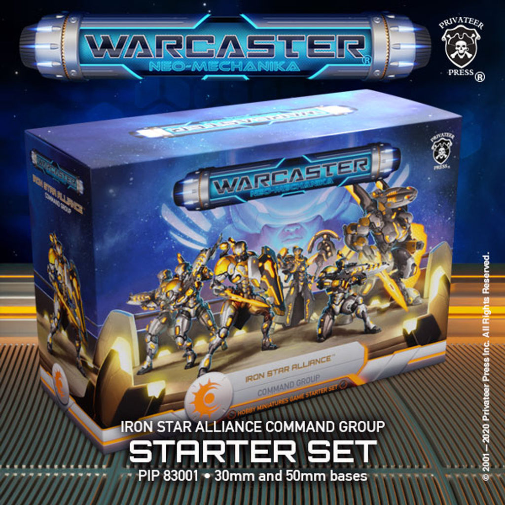 Warcaster : Iron Star Alliance Command Group Starter Set – Fortress Games