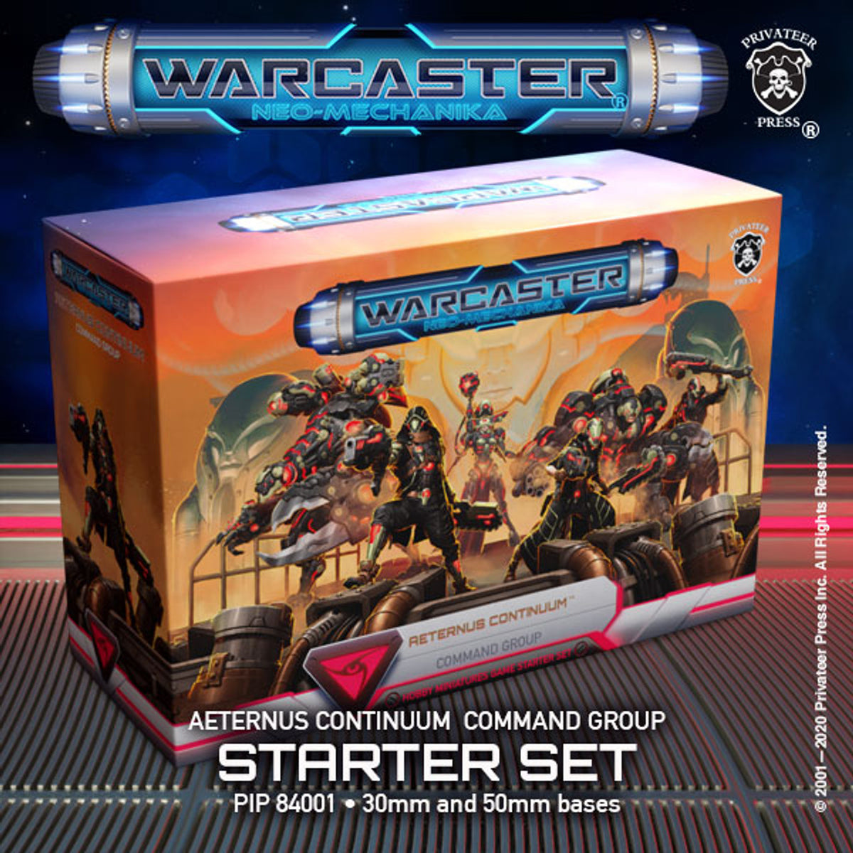 Warcaster : Aeternus Continuum Command Group Starter Set – Fortress Games