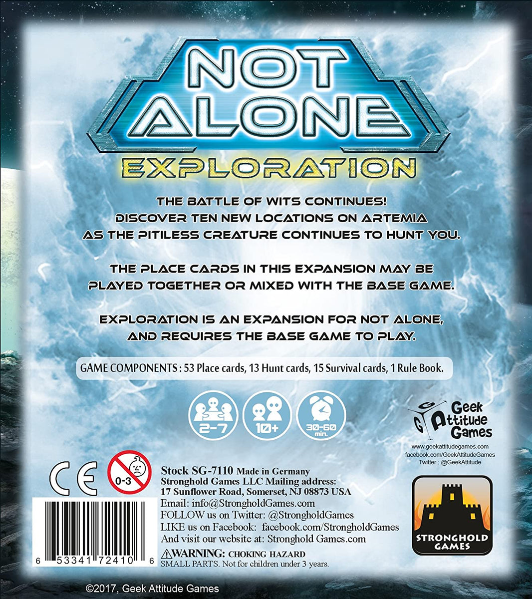 Not Alone: Exploration Expansion – Fortress Games