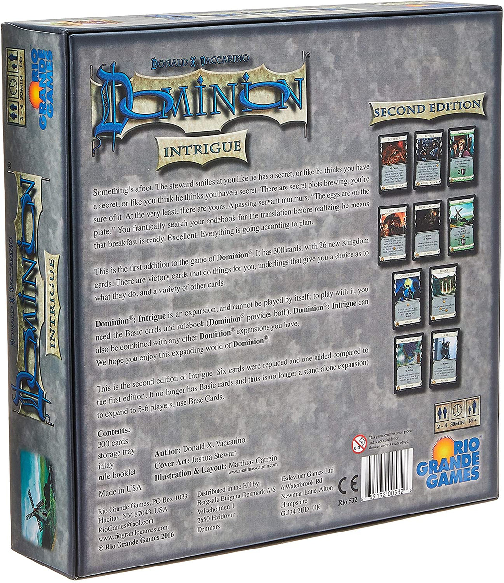 Dominion: Intrigue (2nd Edition) – Fortress Games